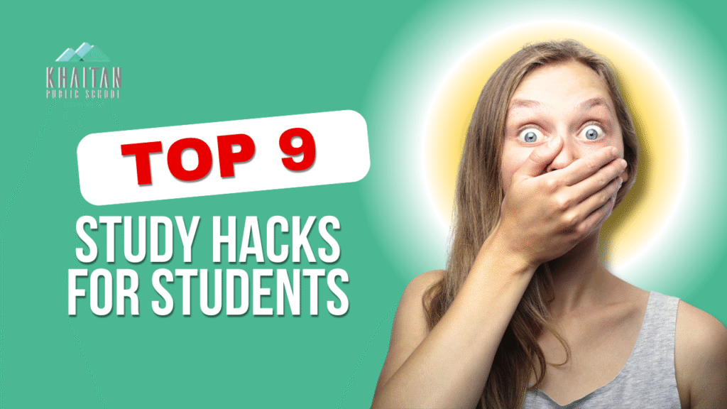 9 Essential study hacks for students from top achievers - Khaitan ...